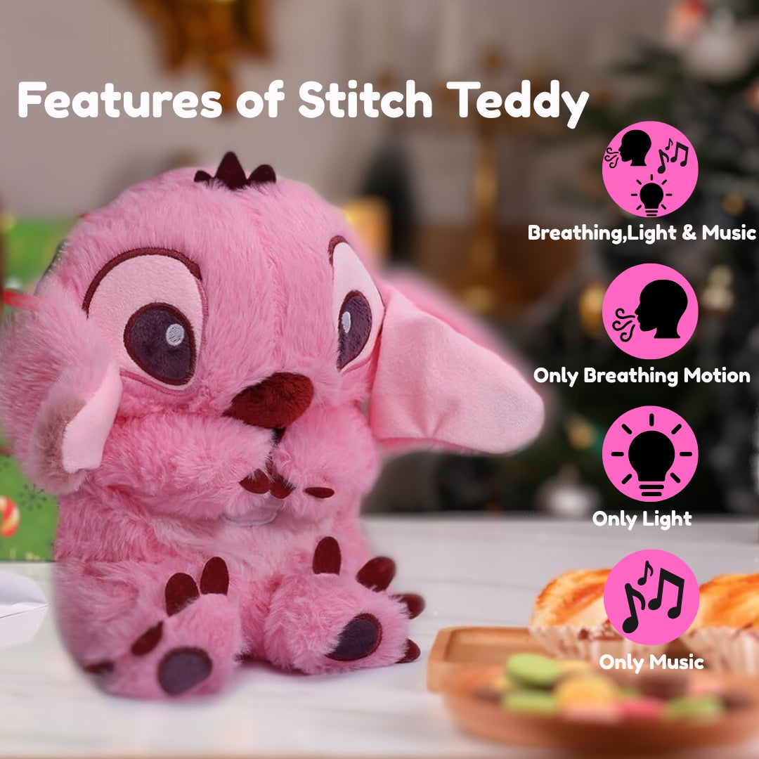 DISNEY STITCH BREATHING TEDDY – TINYYTREASURE.IN