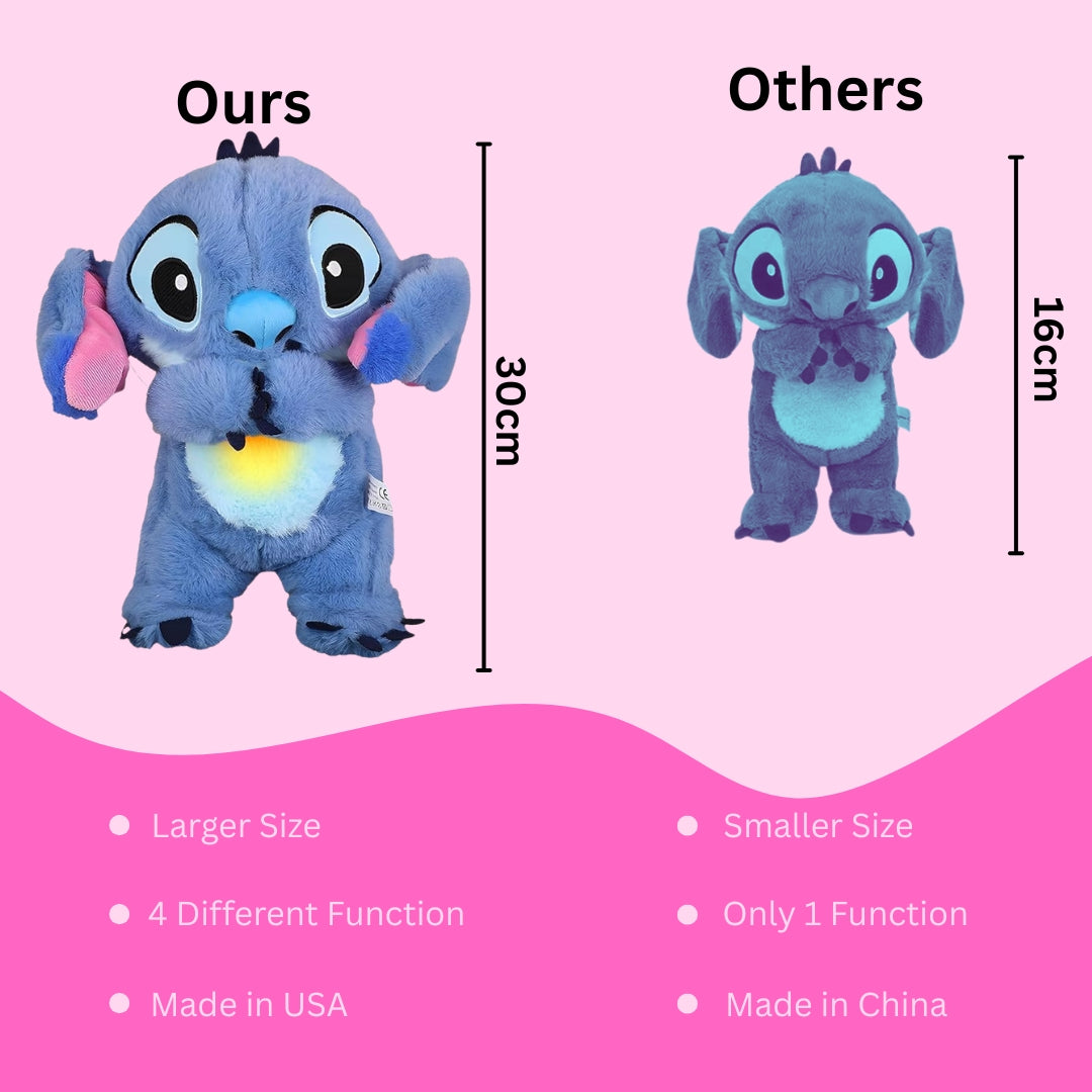 DISNEY STITCH BREATHING TEDDY – TINYYTREASURE.IN
